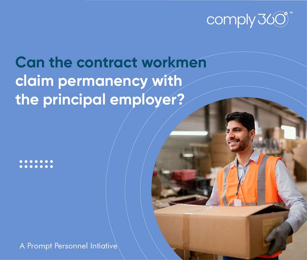 Termination Of Contract By The Principal Employer, Can The Contract ...